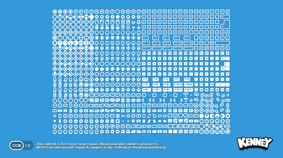 Kenney Game Assets All-in-1