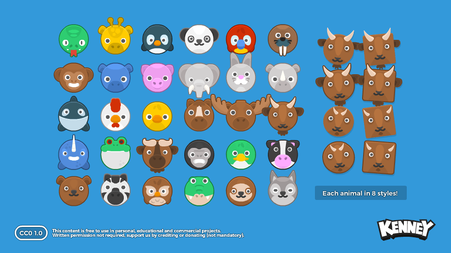 Kenney Game Assets All-in-1