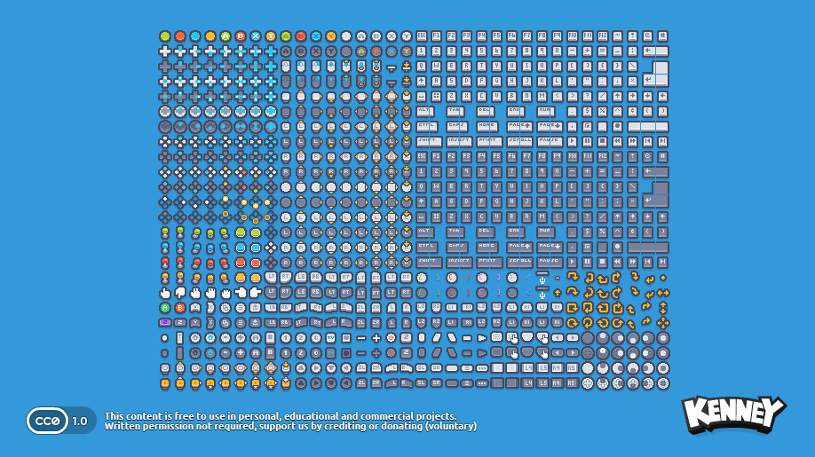 Kenney Game Assets All-in-1