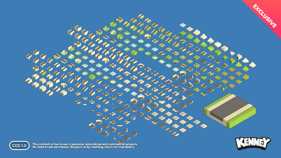Kenney Game Assets All-in-1