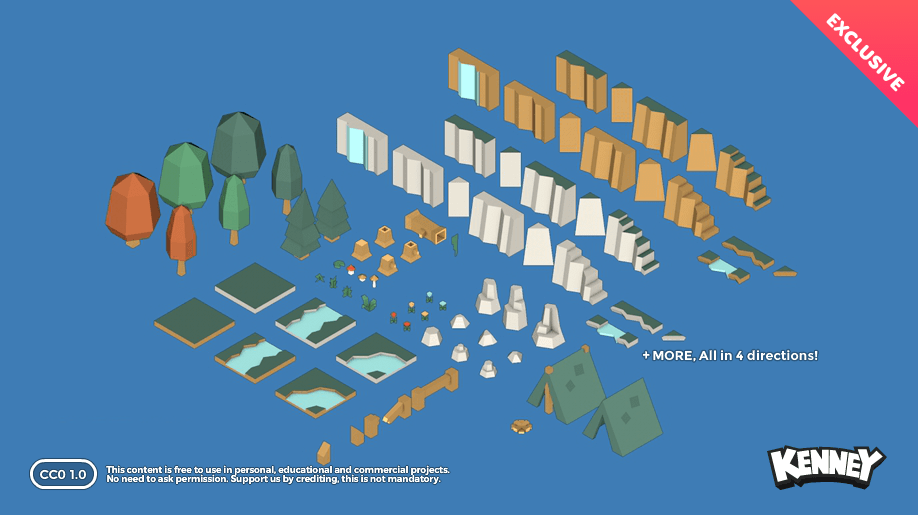 Kenney Game Assets All-in-1