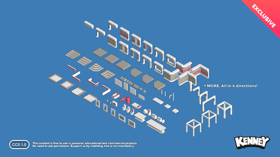 Kenney Game Assets All-in-1