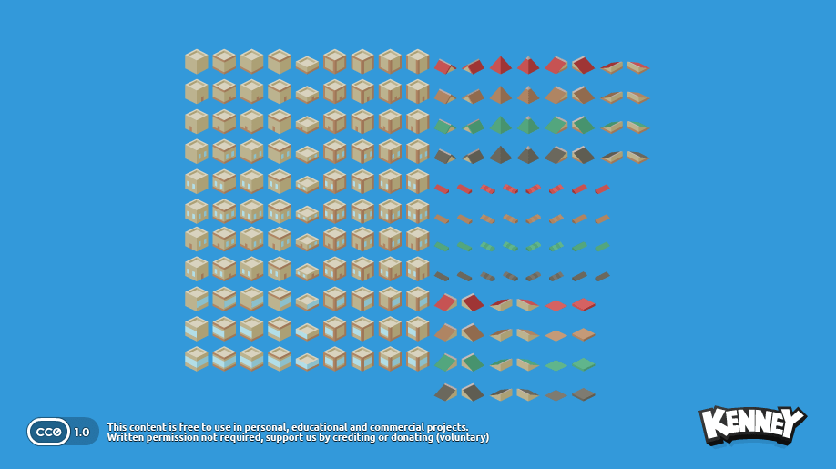 Kenney Game Assets All-in-1
