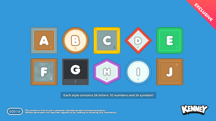 Kenney Game Assets All-in-1