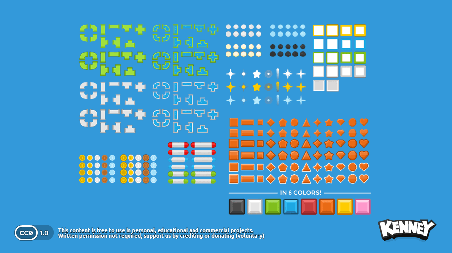 Kenney Game Assets All-in-1
