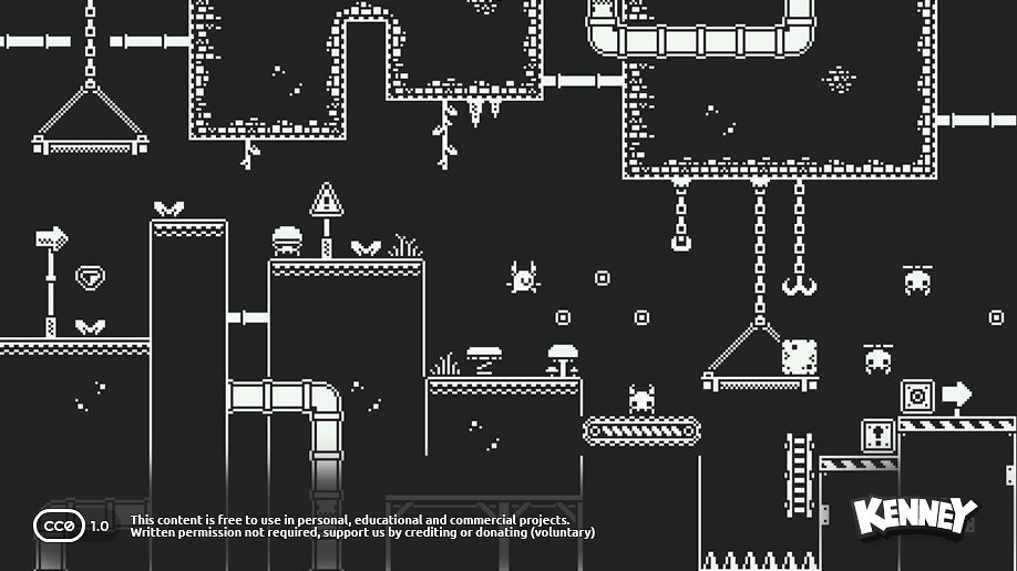 1-Bit Platformer Pack · Kenney