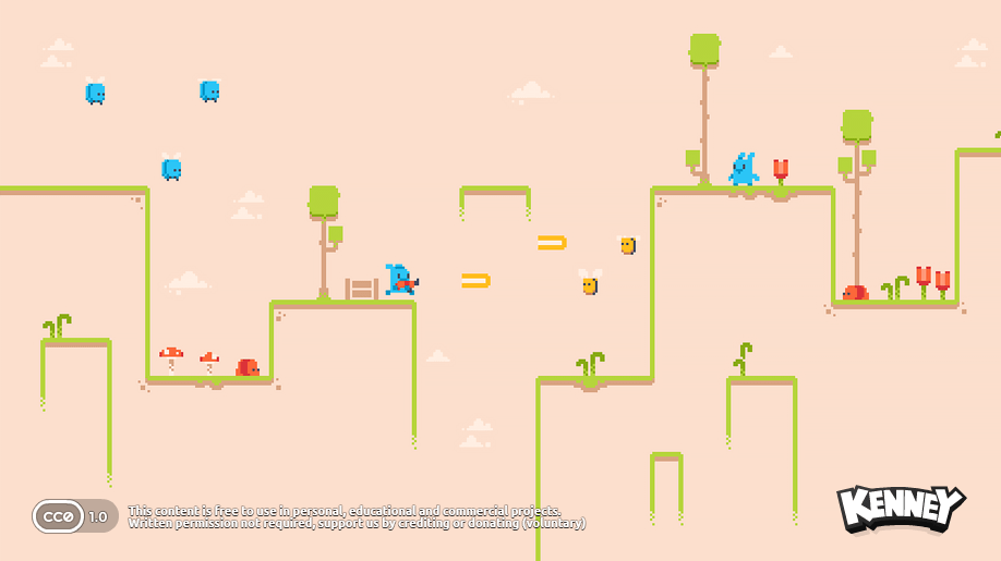 Pixel Line Platformer · Kenney