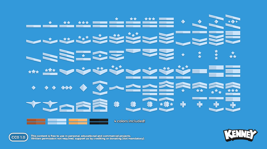 Ranks Pack · Kenney