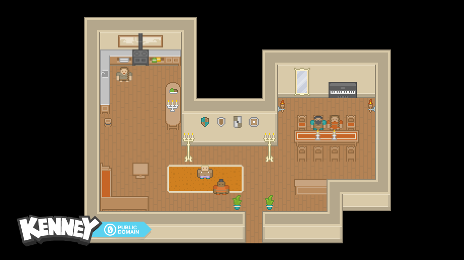 Roguelike Indoors · Kenney